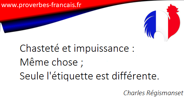 Les citations sur chasteté